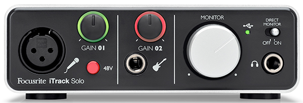 Hands On Review of the iTrack Solo from Focusrite – The Noise Room